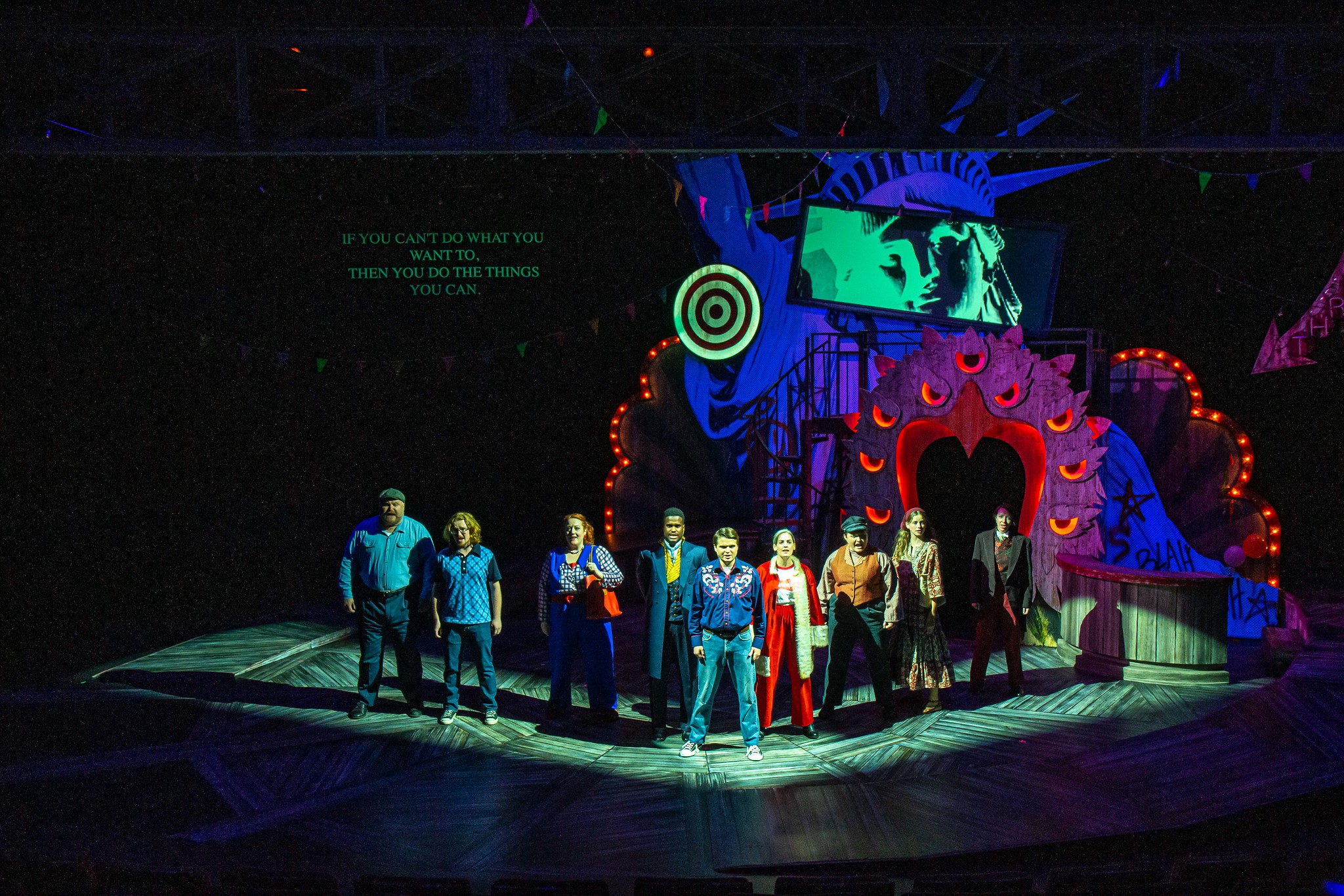 "Assassins" Lighting and Sound Design - Patrick Mathis